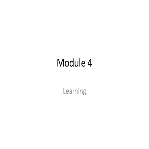 Module 4.pptx.pdf:Types of Learning in AI | PDF