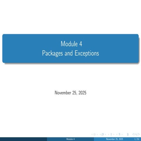 Module4.pdf for java ppt with easy full detailed explanation | PDF