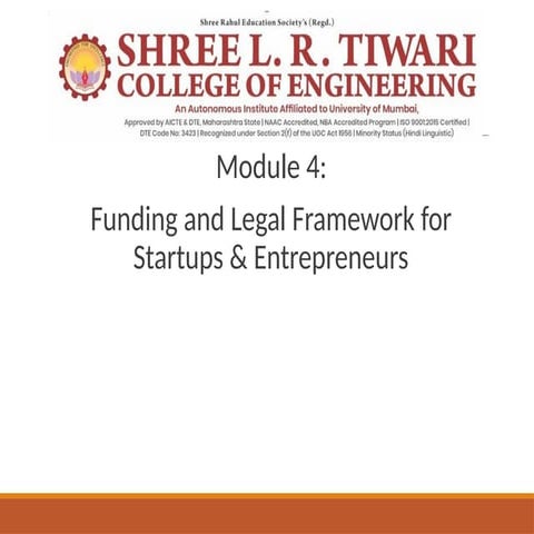 Module 4-Funding_and_Legal_Framework_with_Comparison_Table.pptx