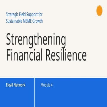 Customized Financial Resilience – Financial Resilience Institute | PDF