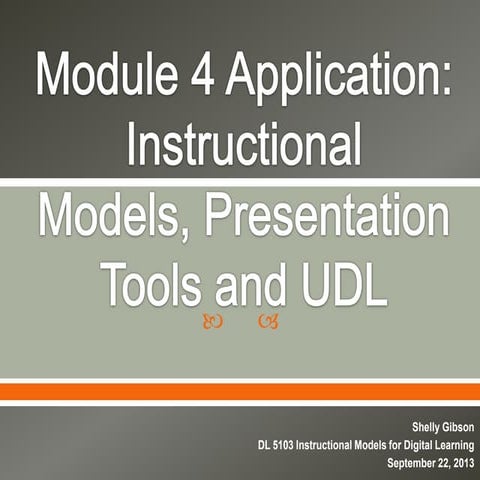 Module 4 application GIBSON | PPTX