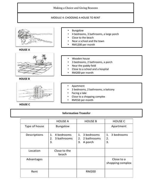 Upsr english paper 2 - section 1 - worksheets for weaker pupils | DOC