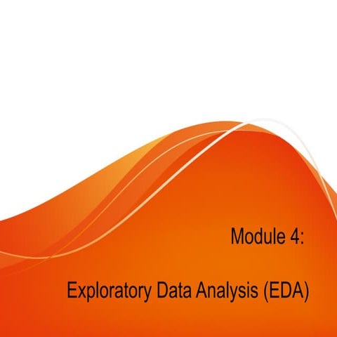 Exploratory Data Analysis in Data Science using Python | PPTX