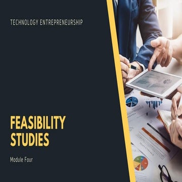 Module 4 Feasibility Studies_1.pdf in marketing | PDF