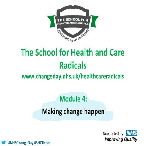 Module 4 - Making change happen | PPTX