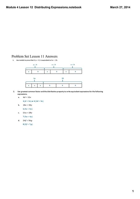 Module 4 lesson 10 | PDF