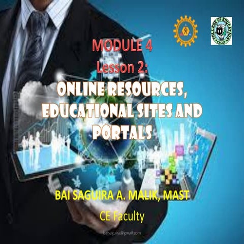 Online Resources, Educational Sites and Portals | PDF