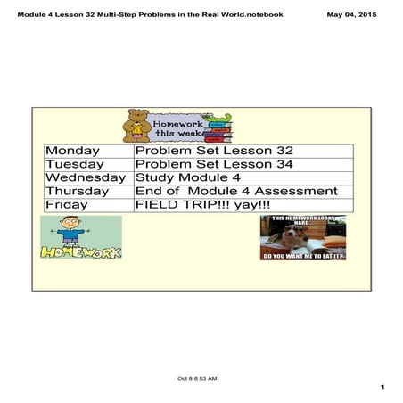 Module 4 lesson 32 | PDF