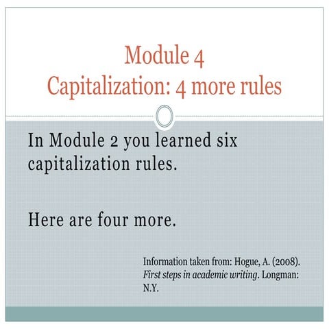 Module 4 lesson 4.3 | PPT