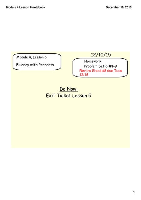 End of module 4 review guide | PDF