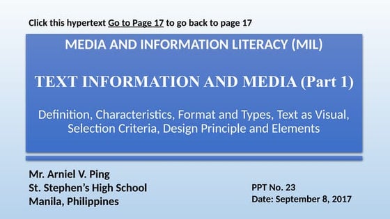 Module 1: Power of Media and Information.pptx