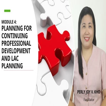 MODULE 4 PRESENTATION.pptx Planninning for Continuing Professional ...
