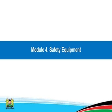 Module 4 Safety equipment .pdf