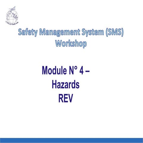 Module SMS (Safety Management System) Workshop | PPT