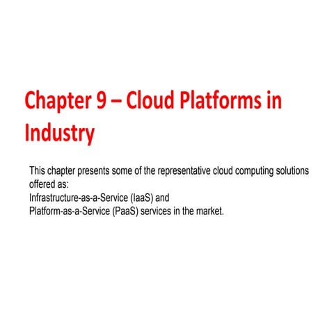 Vtu 6th Sem Elective Cse Module 5 Cloud Computing Pdf 9381