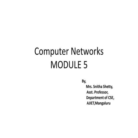 Computer Networks Application Layer Presentation Pptx Computer 9396