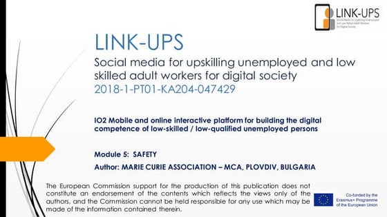 cyber safety Presentation for staying safe | PPTX