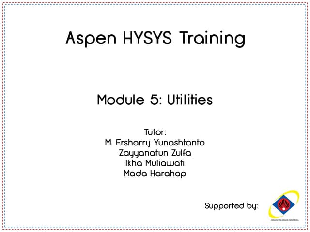 Module 6 - Subflowsheet | PDF