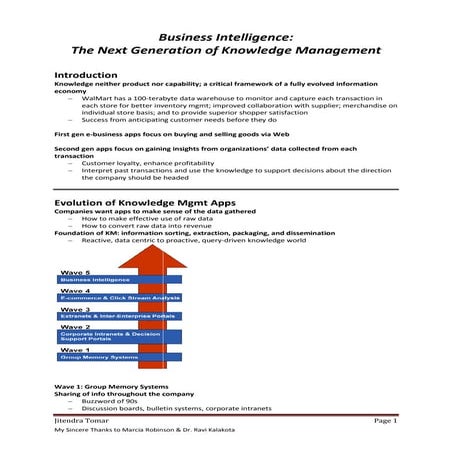 Module 5 business intelligence | PDF