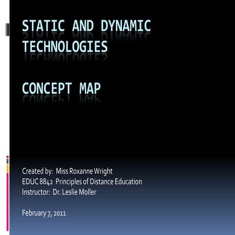 Module 5 concept map | PPTX