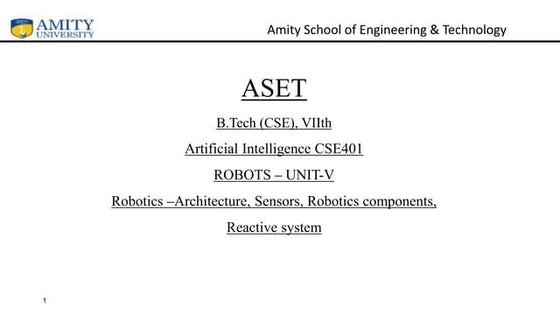 Sensors_and_Actuators_and_Explanations_Slide.pptx | Robotics | Technology & Computing