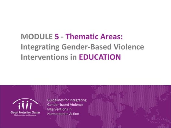 Module 2: Defining Gender-based Violence (GBV) | PPTX | Debated ...