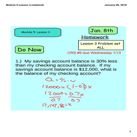 Module 5 lesson 3 | PDF