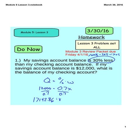 Module 5 lesson 4 | PDF