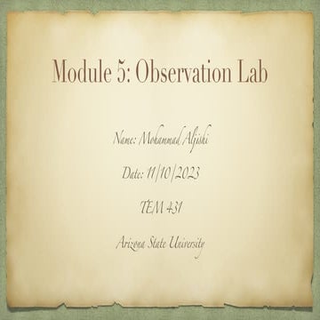 Module 5 Observation Lab - Completed.pdf