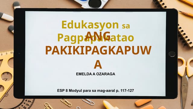 Module 5 pakikipagkapwa | PPTX