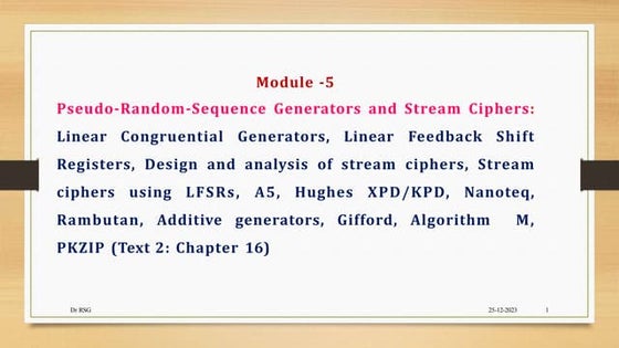 random sequence generator power point presentation | PPT