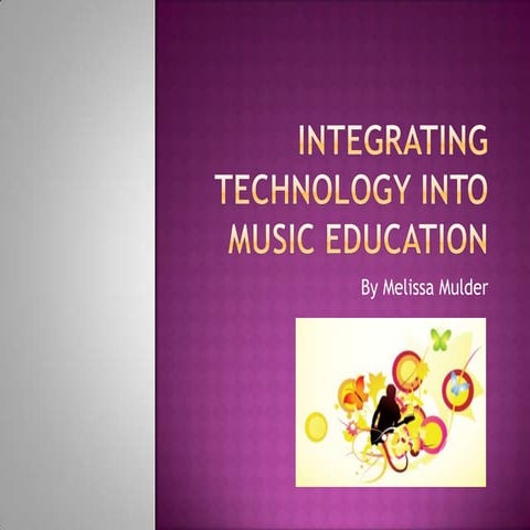 Music Technology | PPTX | Children\'s Music | Music