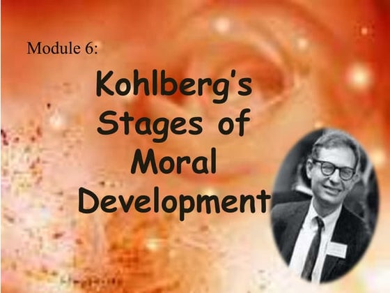 Stages of moral development | PPT