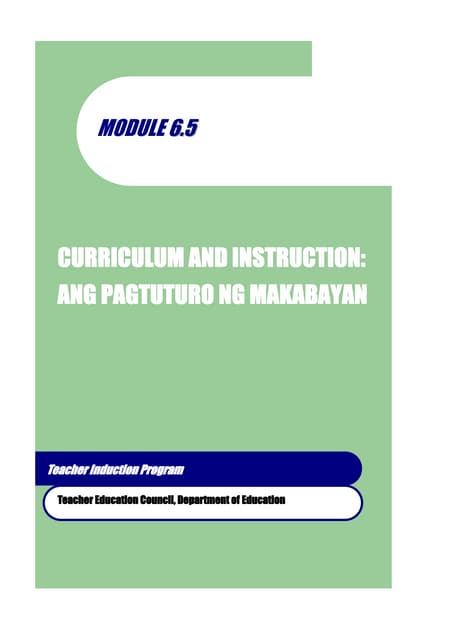 makabayan curriculum | PPTX