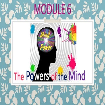 Powers of the MInd | PPTX