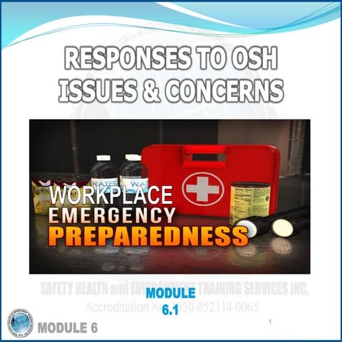 MODULE 6.1 Responses to OSH Issues and Concerns.pdf