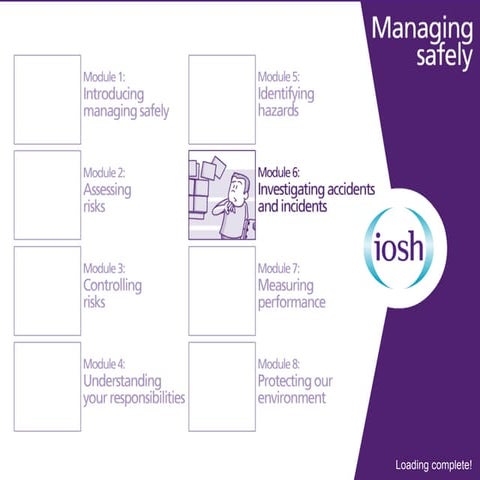 Iosh chapter module4 understanding your responsibilities.pptmodule6.ppt