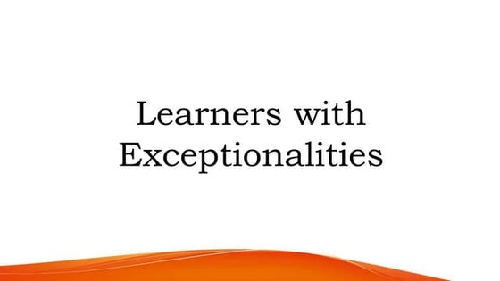 Understanding Categories of Exceptionalities.pptx
