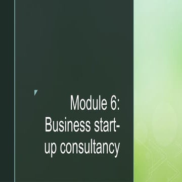 Module 6 Business start-up consultancy.pptx