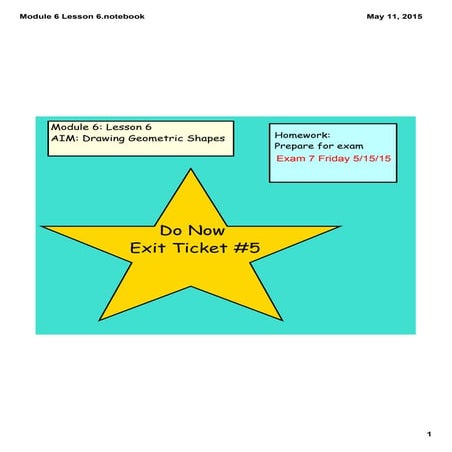 Module 7.1 lesson 13 | PDF