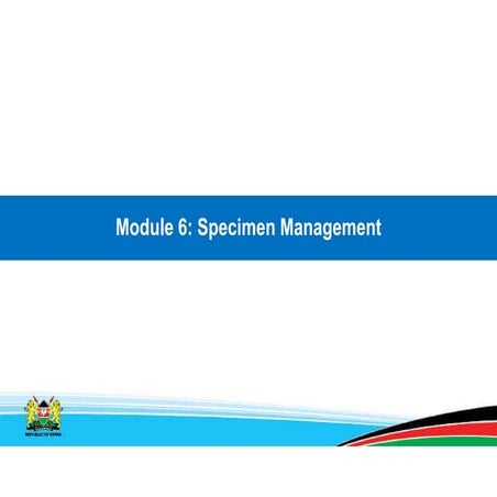 Module 6 Specimen Management.pdf