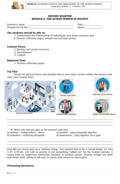 Detailed Lesson Plan in Introduction to Philosophy of the Human Person.docx