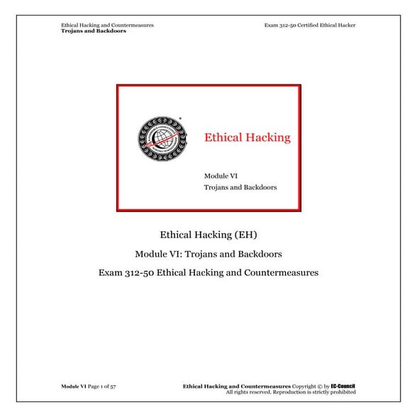 Module 6 (trojans and backdoors) | PDF