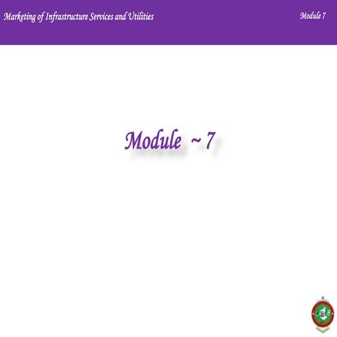 DEMAND MANAGEMENT IN SERVICES Module 7 | PPT