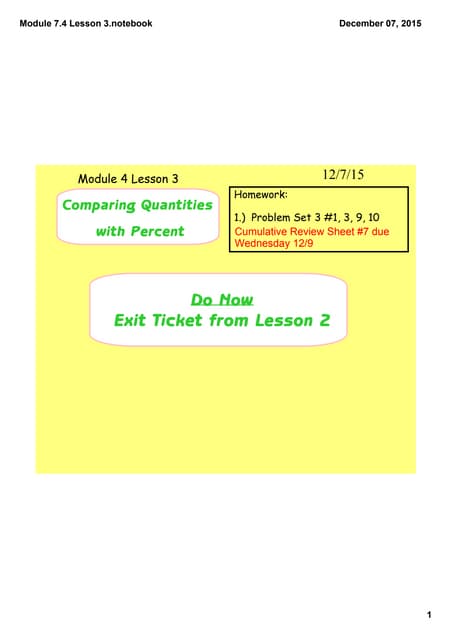 Module 7.4 lesson 11 | PDF