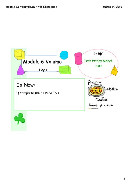 Module 7.6 surface area day 3 | PDF