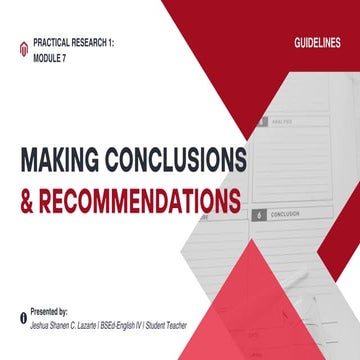 Module 7 - Conclusions and Recommendations.pdf