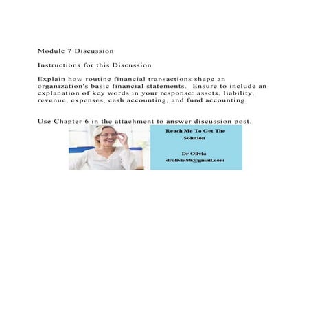 Module 7 DiscussionInstructions for this DiscussionExpla.docx ...