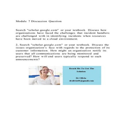 Module 7 Discussion QuestionSearch scholar.google.com or | DOCX