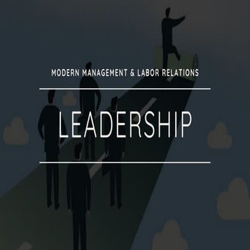 Leadership Modern management subject.pptx